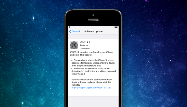 أبل تطرح تحديث جديد لـ iOS برقم 11.1.2